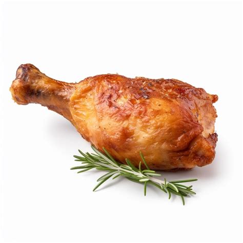 Premium Photo A Chicken With A Green Stem On The Bottom