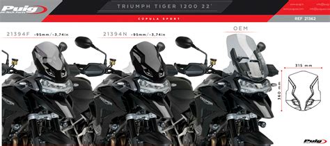BULLE SPORT PUIG TRIUMPH TIGER RALLY EXPLORER NMR Racing
