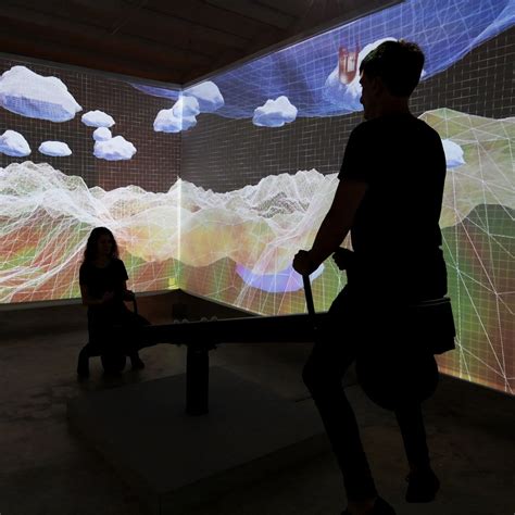 Six Seesaws Designed Outside Of The Playground