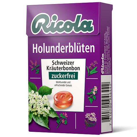 Купить Леденцы Ricola Holunderbluten Бузина 50 g . магія у нас, цена ...
