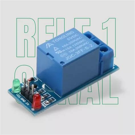 Módulo Rele 1 Canal 5v10a Indicador Led Para Arduino Nf à Venda Em
