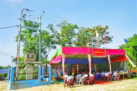 နတ်မောက်မြို့နယ် ကျေးရွာ ၇ ရွာတွင် လျှပ်စစ်မီးဖွင့်ပွဲ အခမ်းအနားများ ကျင်းပ Information And