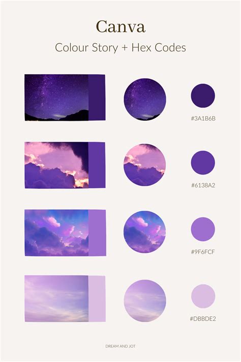 Canva Colour Palette With Hex Codes Canva Designs Artofit