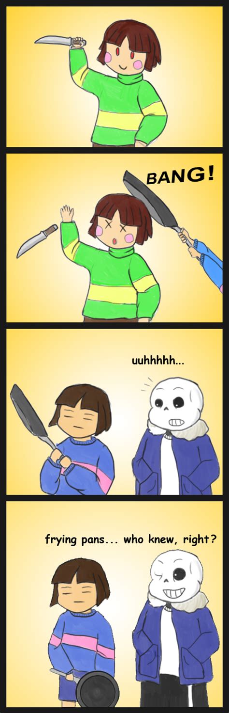 Undertale Frying Pans By The Great Pipmax On Deviantart