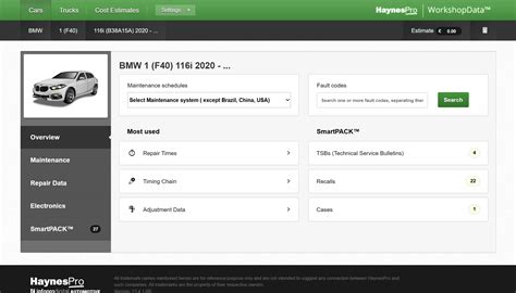 Haynespro Auto Fix Data