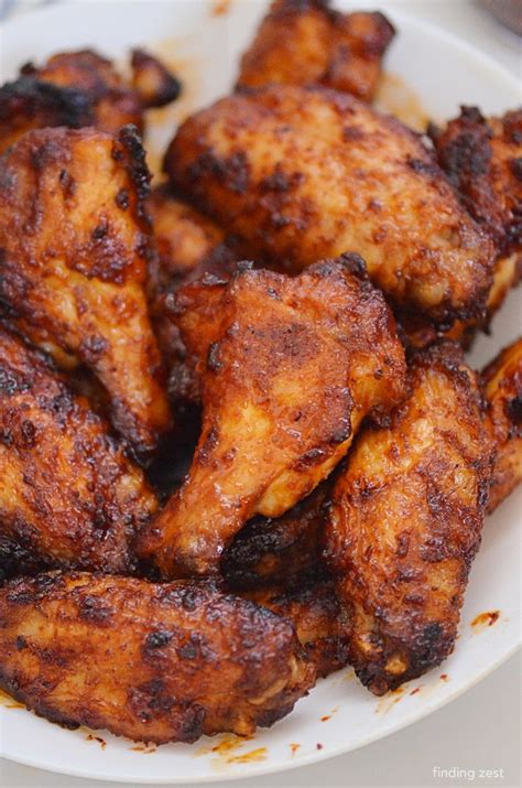 Baked Sticky Chinese Chicken Wings With Brown Sugar Soy Sauce