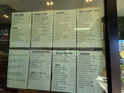 Menu At Asian Mix Fast Food Honolulu 1234 S Beretania St