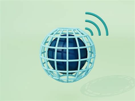 Premium Photo 3d Illustration Internet Connection Service Graphic For