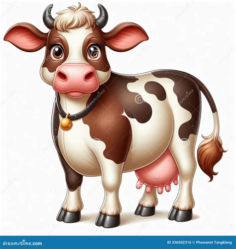 Milk Cows Pictures About Cartoon Cows Look Cute Stock Illustration