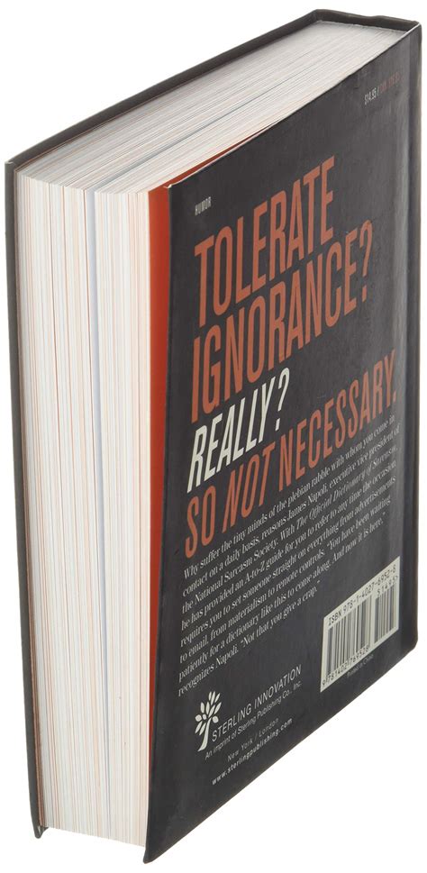 The Official Dictionary Of Sarcasm With 100s Of Sarcastic Remarks