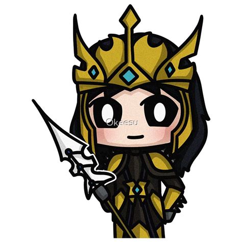 Mini Chibi Jarvan IV By Okeesu Redbubble