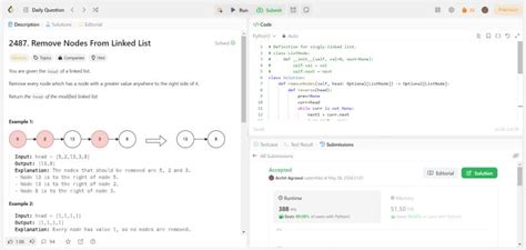Archit Agrawal On Linkedin 100daysofcodingchallenge 100daysofcode Leetcode Codingjourney