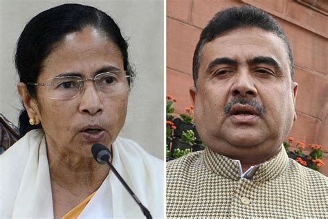 Mamata Bandyopadhyay Suvendu Adhikari Mamata Banerjee Suvendu