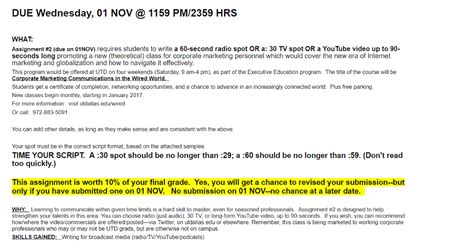 Solved Due Wednesday 01 Nov 1159 Pm2359 Hrs What