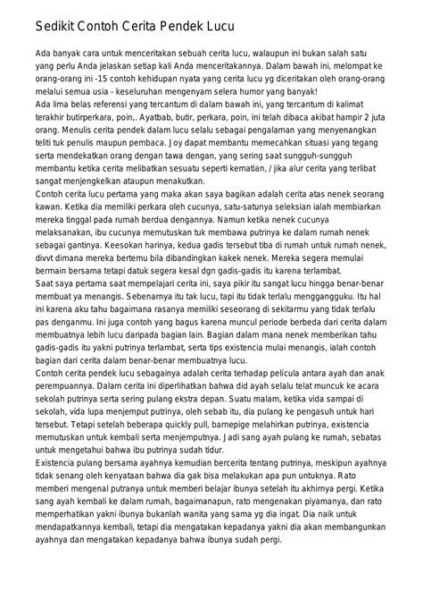 40 Contoh Cerita Fiksi Singkat Beserta Unsur Intrinsiknya Info Cerita