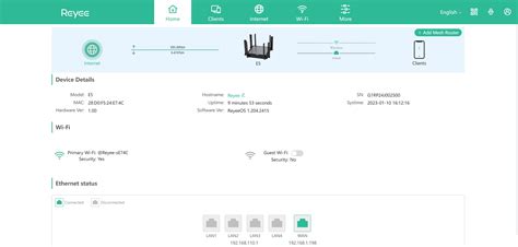 Reyee RG E5 WiFi 6 Router Review Setup Customization TechPowerUp
