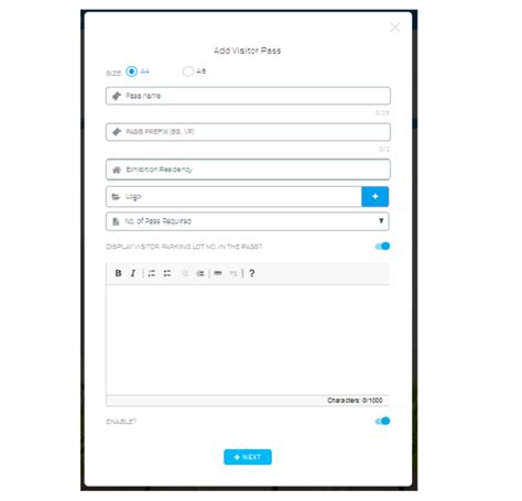 How To Create Visitor Passes