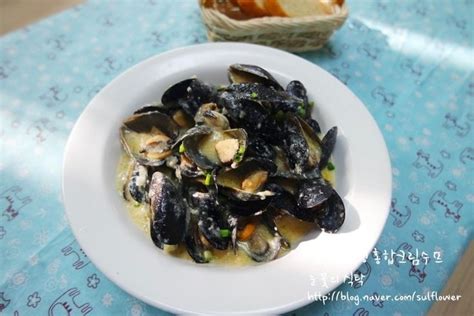 집밥백선생 홍합크림수프 만들기 Recette