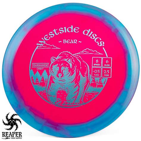 Westside Discs Tournament Orbit Bear Reaper Disc Supply