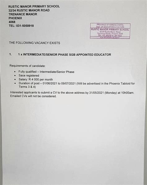 Rustic Manor Primary School