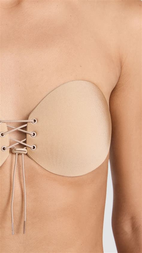 The Natural Lace Up Adhesive Bra Shopbop