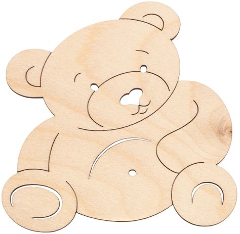 Drewniany MIŚ MISIU do zdobienia 10cm DECOUPAGE Cena Opinie Dekory