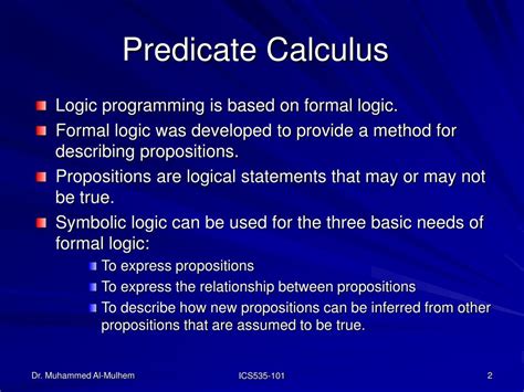 Ppt An Introduction To Logical Programming Powerpoint Presentation