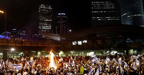 Israel Judicial Overhaul Protests Mount Against Benjamin Netanyahu