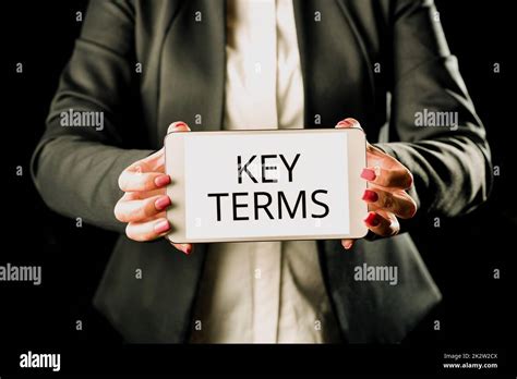 Conceptual Caption Key Terms Business Idea Words That Can Help A