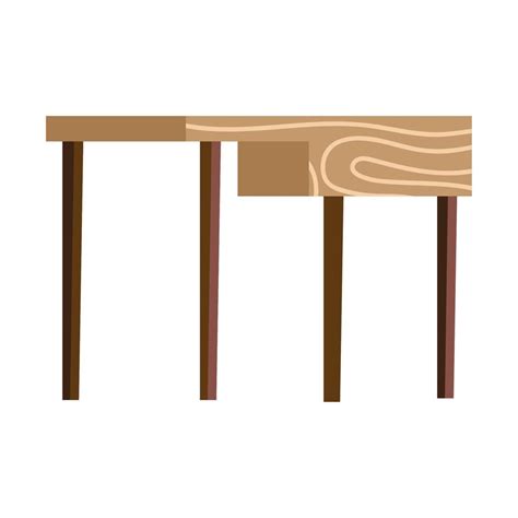 Wooden School Desk 11146651 Vector Art At Vecteezy