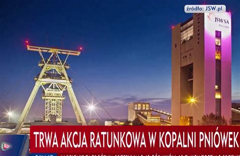 Wybuch metanu w kopalni Pniówek Są cztery ofiary