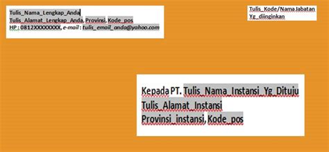 Contoh Surat Lamaran Kerja Yang Baik Dan Benar Menurut Kbbi Delinewstv