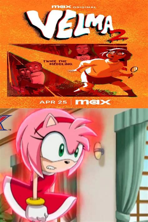 Amy Rose Not Excited For Velma Season 2 By Maxiethefox2005 On Deviantart