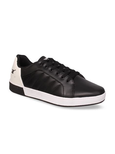 Buy Sparx Men Black White Colourblocked Sneakers Casual Shoes For Men 8760501 Myntra