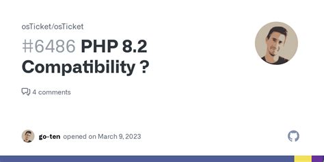 Php 82 Compatibility · Issue 6486 · Osticketosticket · Github