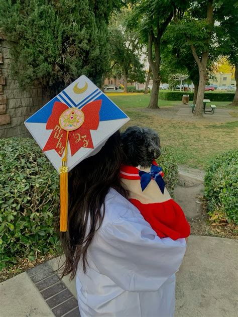 Sailor Moon Grad Cap 🌙 Graduation Cap Decoration Graduation Cap