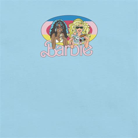 Barbie Malibu Comic Blue T Shirt Mattel Creations