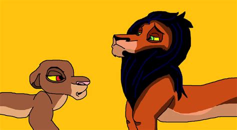 Scar And Sarabi By Lionkingcomics On Deviantart