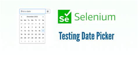 Select A Date In A Datepicker With Selenium Webdriver By Zhimin Zhan