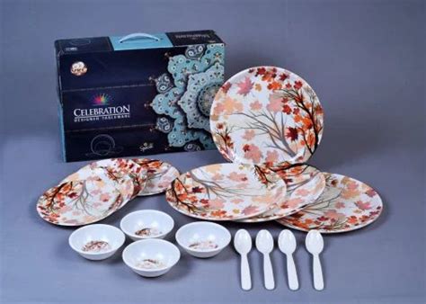 Melamine Dinner Set 16 Pcs At ₹ 290set Melamine Dinnerware Set In
