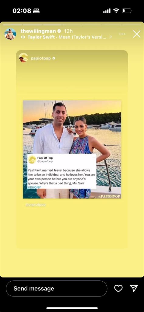 Pavit Had The Time Today In His Insta Stories Rbravorealhousewives