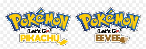Pokemon Lets Go Eevee Logo Hd Png Download Vhv