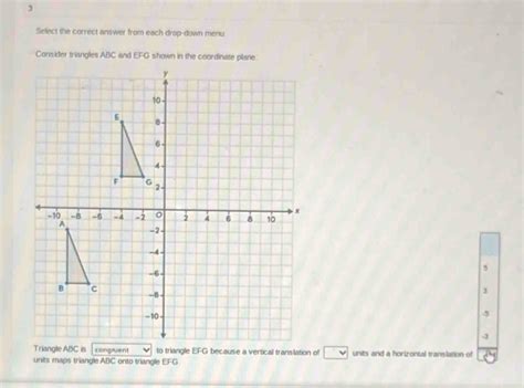Solved 3 Select The Correct Answer From Each Drop Down Menu Consider