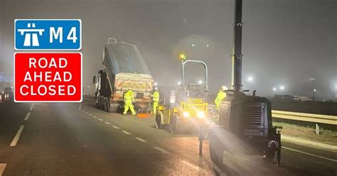 M4 Closures This Weekend Berkshire Live