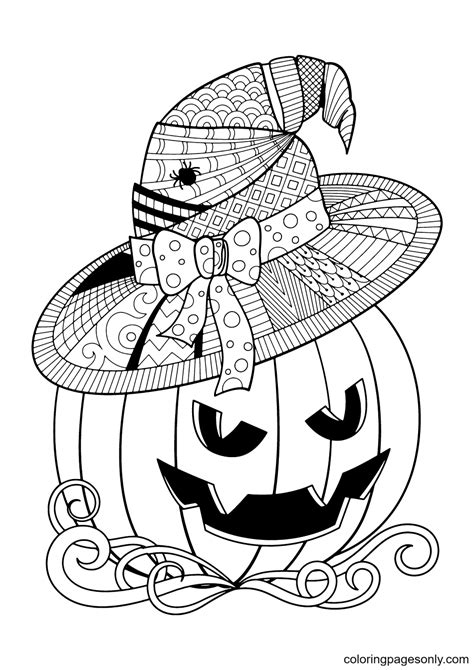 Jackolantern Coloring Page