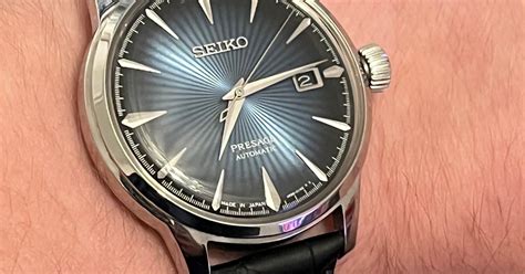 Seiko Presage Blue Moon Cocktail Time Watchcrunch