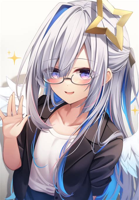 天音かなた 賢いかなたんそれとも見た目だけ かなたーと イラスト 司ツバサのイラスト