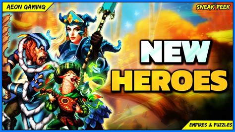 New Heroes Costumes In Beta V Part Empires Puzzles Sneak Peek Youtube