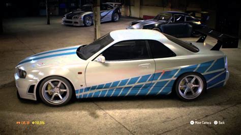 Need For Speed Honoring Paul Walker Nissan Skyline 2 Fast 2 Furious