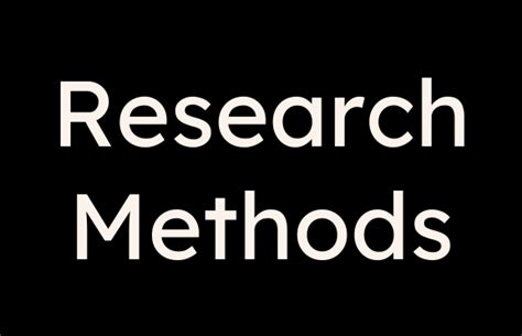 Research Methods Kapable Glossary